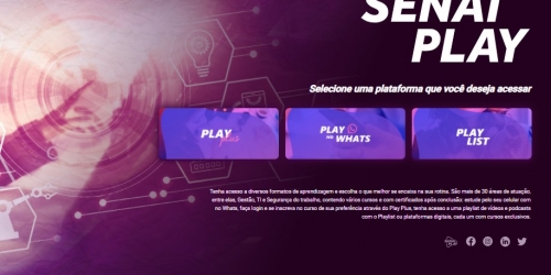 SENAI - SE | SENAI Play